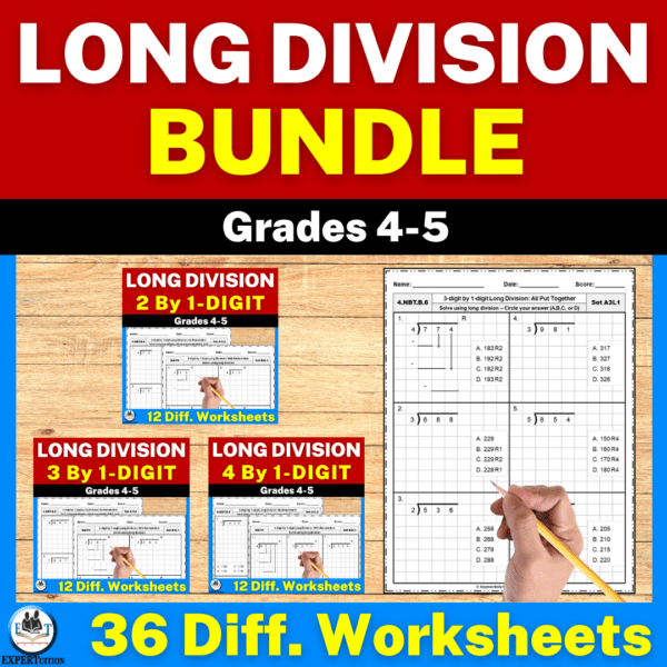 The Long Division Method for Grade 4, Grade 5, and Grade 6 - ExperTuition
