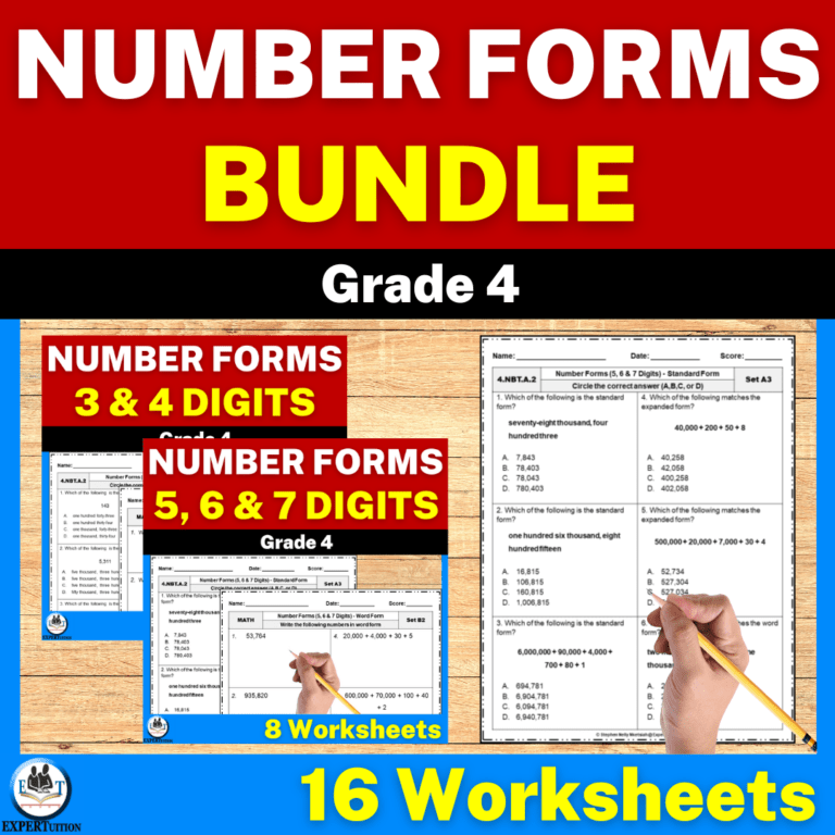 Writing Numbers In Standard Word And Expanded Forms Expertuition