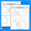 3 Digit by 2 Digit Partial Products Multiplication Worksheets ...