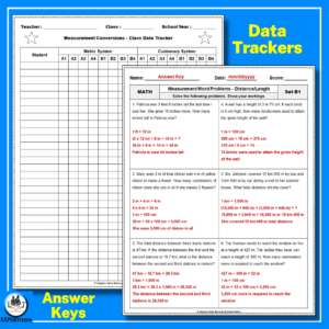 Measurement Worksheets Bundle 4th Grade - ExperTuition