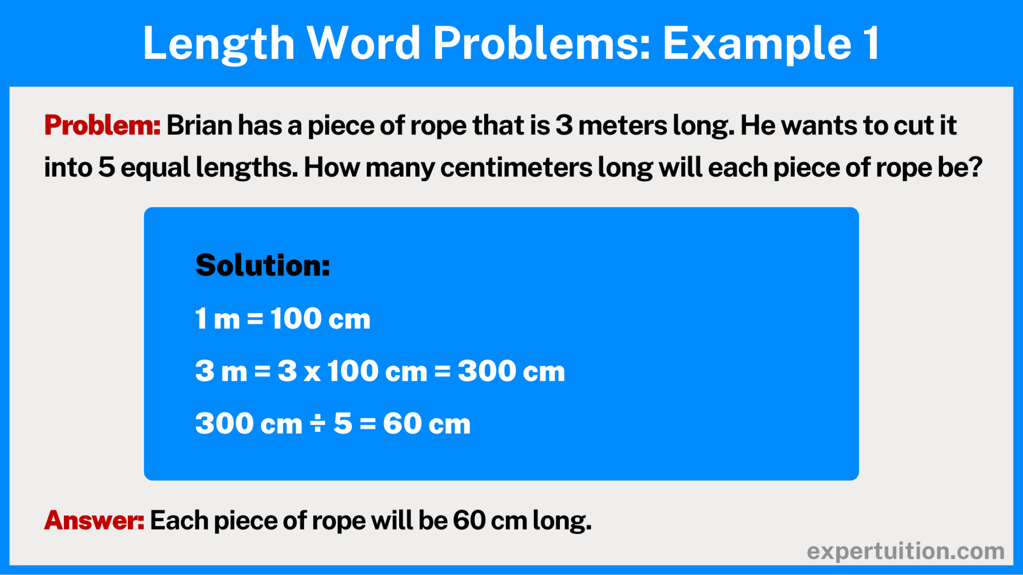 Solving Measurement Word Problems | 4th Grade and 5th Grade - ExperTuition