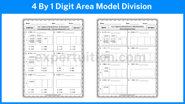 The Area Model Division: An Effective and Visual Method for Division ...