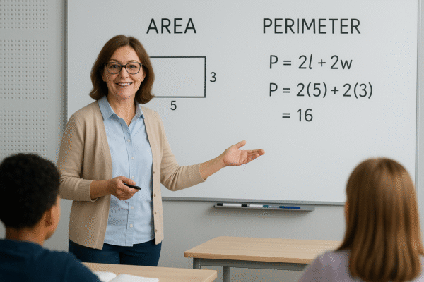 How to Teach Area and Perimeter in Grades 3, 4, 5 - ExperTuition