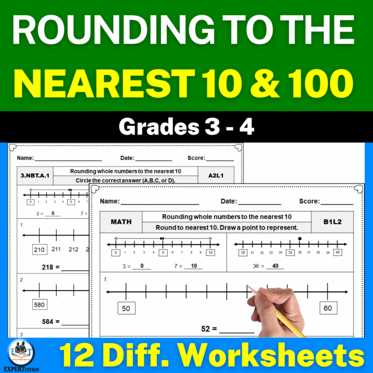 How to Teach Rounding Whole Numbers Effectively in Grades 3, 4, 5 ...