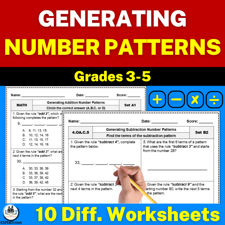 Teaching Number and Shape Patterns Effectively in Grades 3–5 - ExperTuition