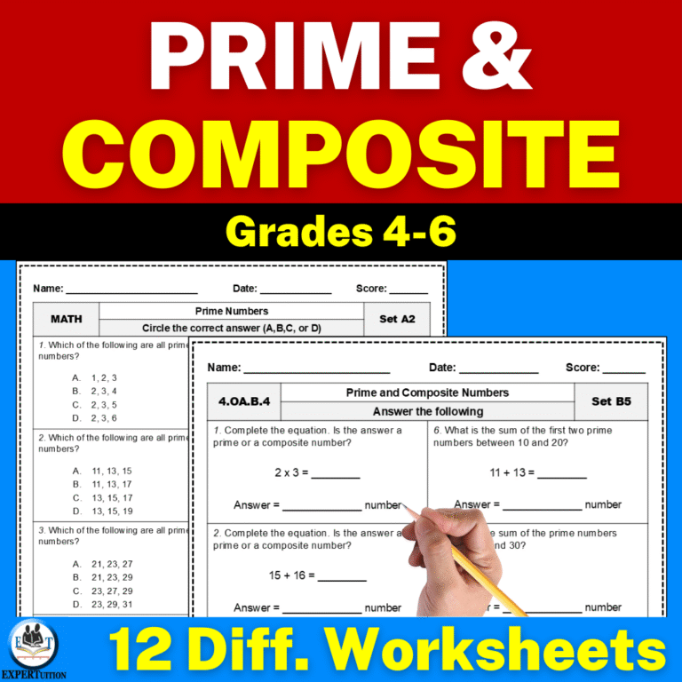 How to Teach Prime and Composite Numbers: Strategies and Activities for ...